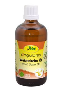 cdVet Singulares Weizenkeim-Öl 100 ml - 100% natürlich