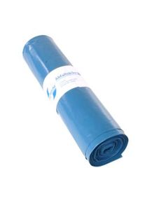 EMIL DEISS KG (GmbH + Co.) DEISS PREMIUM Abfallsack 120 Liter blau, 1,558 g/Rolle, Typ 80, Regranulat Müllsäcke mit hoher Festigkeit, Maße (B x L): 700 x 1100 mm, 1 Rolle = 25 Säcke