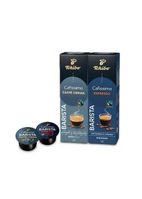 Tchibo Set aus 10er Kapseln Barista Espresso und Caffè Crema