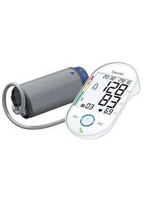 Beurer BM55, Blutdruckmessgerät weiß/grau Produkttyp: Blutdruckmessgerät Messort: Oberarm Messmethode: Vollautomatische Messung Arrhythmieerkennung: Ja