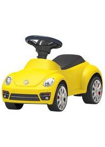 Jamara Rutscher VW Beetle gelb/schwarz Bauweise: Vierrädrig Altersangabe: ab 18 Monaten Zielgruppe: Kleinkinder, Kindergartenkinder