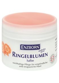 Ferdinand ENZBORN® Ringelblumen Salbe, Reichhaltige Pflege für empfindliche und strapazierte Haut, 80 ml - Dose