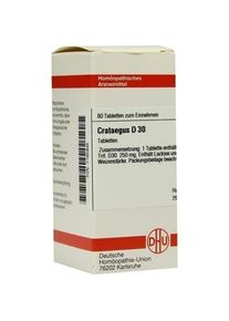 DHU-Arzneimittel CRATAEGUS D 30 Tabletten 80 St