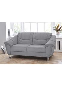Sit & More 2-Sitzer SIT&MORE Sofas mit Federkern grau 2-Sitzer-Sofa Polstermöbel