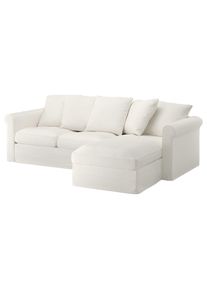 IKEA GRÖNLID 3er-Sofa mit Récamiere