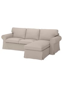 IKEA EKTORP 3er-Sofa mit Récamiere