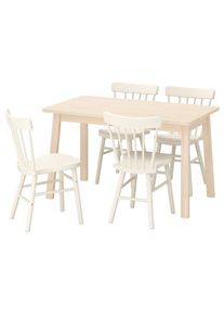 IKEA NORRÅKER / NORRARYD Tisch und 4 Stühle