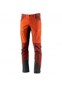 Lundhags - Makke Pant - Trekkinghose Gr 46 - Regular rot/schwarz/orange