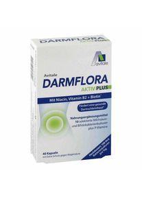 Avitale DARMFLORA Aktiv Plus 100 Mrd.Bakterien+7 Vitamine