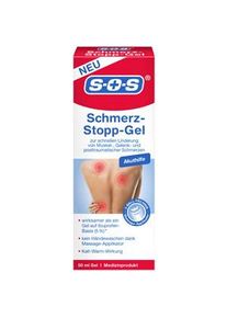 SOS Gesundheit Schmerz- & Wärmetherapie Schmerz-Stopp-Gel 50 ml