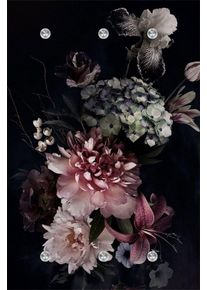 queence Garderobenleiste »Blumen«, rosa