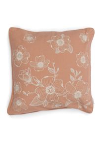 Rivièra Maison Rivièra Maison - Floral Pillow Cover - Kleur: Rosa