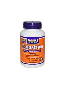 Now Foods Colostrum 500 mg Antibiotika-frei - 120 Kapseln (315,00 EUR pro kg)