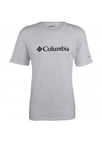 Columbia - CSC Basic Logo Short Sleeve - T-Shirt Gr XS - Regular grau/braun
