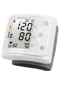 Medisana Blutdruckmessgerät BW 320 weiß Produkttyp: Blutdruckmessgerät Messort: Handgelenk Messmethode: Vollautomatische Messung Arrhythmieerkennung: Ja