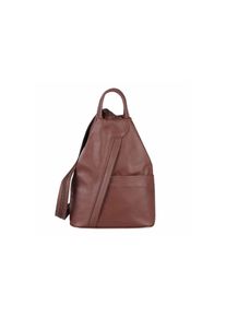 ITALYSHOP24 Rucksack »Made in Italy Damen Leder Tasche Schultertasche