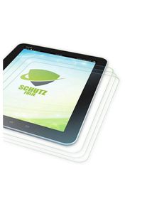 Wigento Tablet-Hülle 3x Displayschutzfolie für Samsung Galaxy Tab S4 10.5 T830 T835 HD LCD Schutz Folie + Poliertuch