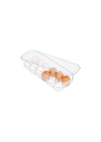 Relaxdays Korbeinsatz Kühlschrank Eierbox 12 Eier