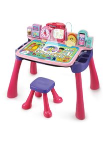 Vtech® Spieltisch »Ready Set School, 5in1 Magischer Schreibtisch, pink«, rosa