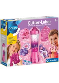 Clementoni® Kreativset »Galileo Glitter Labor«, rosa