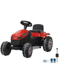 Jamara Elektro-Kinderauto Traktor Strong Bull, Belastbarkeit 35 kg, rot