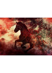 papermoon Fototapete »Apocalypse Fantasy Horse«, glatt, bunt