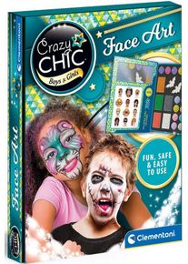 Clementoni® Kreativset »Crazy Chic - Face-Painting«, bunt