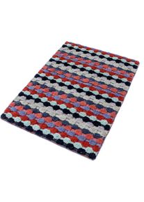 Wollteppich »Loribaft Teppich handgewebt mehrfarbig«, morgenland, rechteckig, Höhe 17 mm, bunt