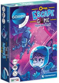 Clementoni® Spiel, Detektivspiel »Galileo Escape Game Flucht aus dem All«, bunt
