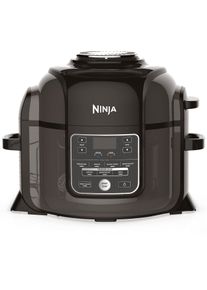 Ninja Multikocher OP300EU, 1460 W, 6 l Schüssel, Schnellkochen, Heißluft-Frittieren, Slow Cook, Grillen, Backen, Dämpfen, 6 L Volumen, schwarz