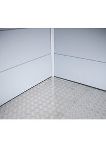 Wolff Gerätehaus-Fußboden »Eleganto 3024«, BxT:270x210 cm, für Stahlgerätehaus, silberfarben