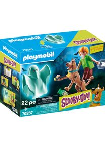 Playmobil® Konstruktions-Spielset Scooby & Shaggy mit Geist (70287), SCOOBY-DOO!, (22 St), Made in Europe, bunt