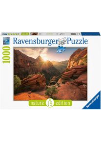 Ravensburger Puzzle »Zion Canyon USA«, 1000 Puzzleteile, FSC® - schützt Wald - weltweit; Made in Germany, bunt