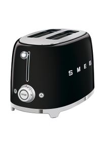 Smeg - TSF01 2-Scheiben Toaster - schwarz/lackiert/BxHxT 32,5x19,8x19,5cm/6 Röstgradstufen/950W