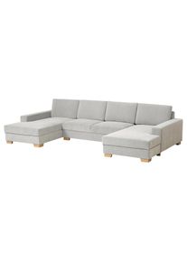 IKEA SÖRVALLEN 4er-Sofa mit Récamieren