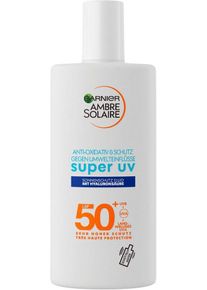 Garnier Sonnenschutzfluid Ambre Solaire Sensitive expert+, mit Hyaluronsäure LSF 50, weiß