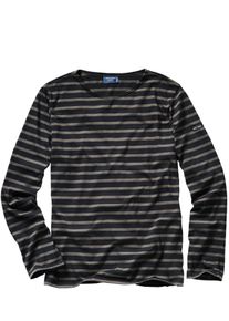 Saint James Herren Bretagne-Shirt schwarz 3XL, L, M, XL, XXL