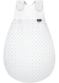 Alvi® Schlafsack Baby-Mäxchen Außensack Outlast Little Stars (1 tlg), mit rundum verlaufendem Reißverschluss, klimaregulierender Schlafsack, schwarz|weiß