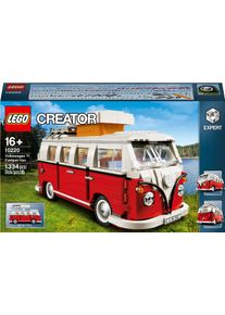 Lego Creator, Seltenes Set, Volkswagen T1 Campingbus (10220, Creator, Seltenes Set), Fahrzeug