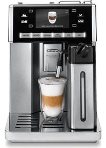De'Longhi De'Longhi PrimaDonna Exclusive, Kaffeevollautomat, Schwarz, Silber