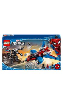 Lego Marvel Super Heroes, Spiderjet vs. Venom Mech (76150, Marvel Super Heroes), Flugzeug
