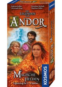 Kosmos 682149 Die Legenden von Andor - Magische Helden, Ergänzung für 5-6 Spieler, für das Grundspiel Die Legenden von Andor oder Die Legenden von Andor Teil III: Die letzte Hoffnung, Brettspiel
