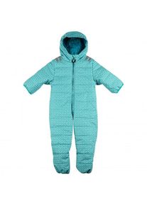 ducksday - Kids Baby Snow Suit - Overall Gr 68 türkis
