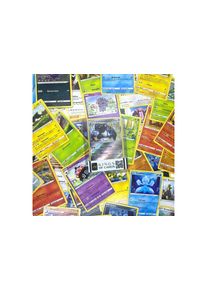 KingsofCards Sammelkarte »Pokemon Kartenpaket mit 50 Karten + Holokarte Geschenkset Deutsch«