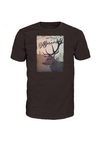 Alprausch - Born To Be Wild Merino T-Shirt - T-Shirt Gr S schwarz