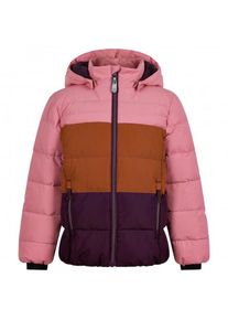 Color Kids - Kid's Jacket Quilted - Winterjacke Gr 110 rosa/rot/lila/braun