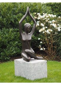 IDYL Gartenfigur »IDYL Bronze-Skulptur Moderne Frau