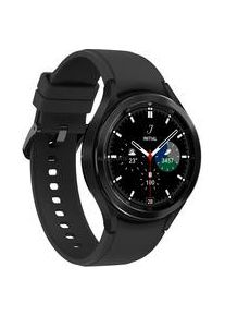 Samsung Galaxy Watch4 Classic, Smartwatch schwarz, 42 mm Display: 3 cm (1,2 Zoll) Kommunikation: Bluetooth 5.0, NFC, WLAN 802.11 b, WLAN 802.11 a, WLAN 802.11 g, WLAN 802.11 n Touchscreen: mit Touchscreen