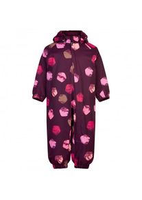Color Kids - Baby's Coverall AOP - Overall Gr 80 lila/rosa