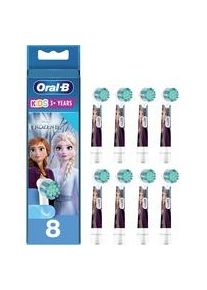 Braun Oral-B Kids Frozen 8er, Aufsteckbürste weiß Packungsinhalt: 8 Stück Kompatibel zu: Elektrische Zahnbürsten von Oral-B, ausgenommen Pulsonic, Sonic und iO Bürstenkopf: Rund Borsten: Extraweich